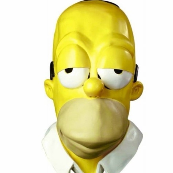 Simpsons | Accessories | The Simpsons Homer Simpson Mask | Poshmark